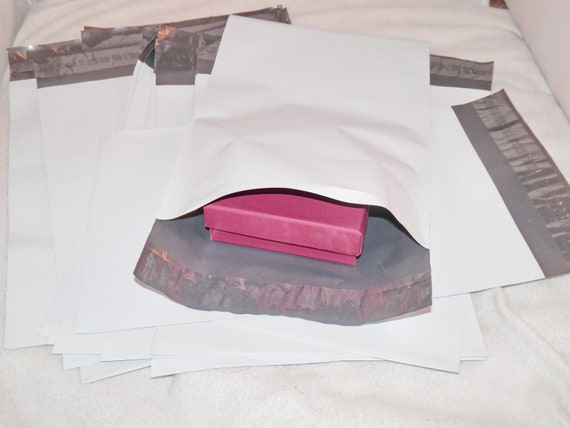 50 White 6x9 Poly Mailer Envelopes 6x9 Flat Self Sealing Poly