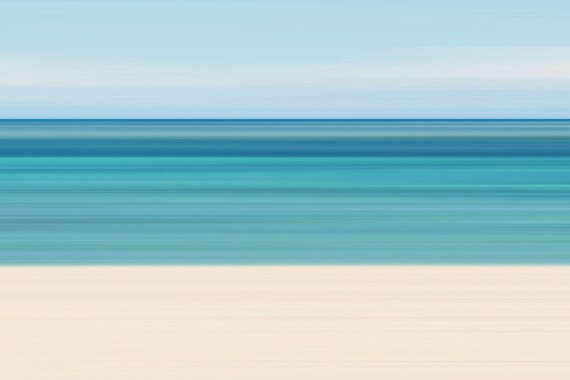 Items similar to Caribbean Beach Photo, Abstract Photography, Nautical ...