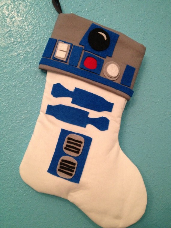 Star Wars R2D2 Holiday Christmas Stocking Artoo