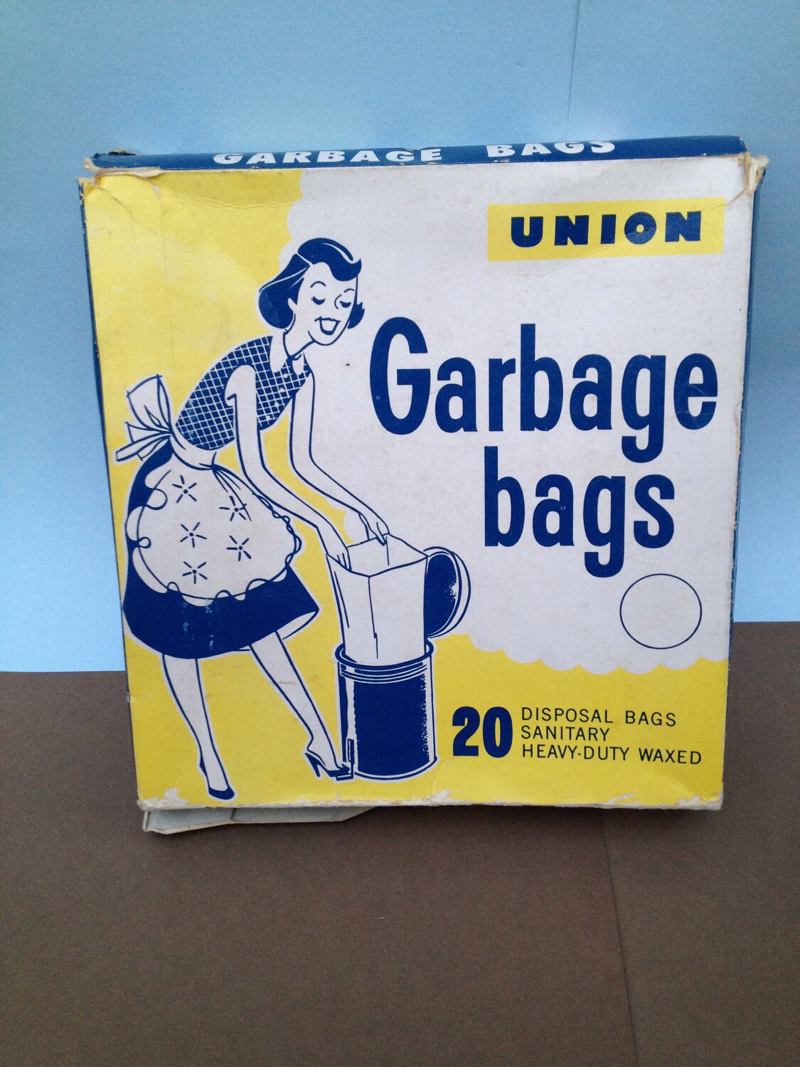 Vintage 1950's Garbage Bags