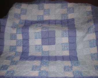 Queen size rag quilt | Etsy