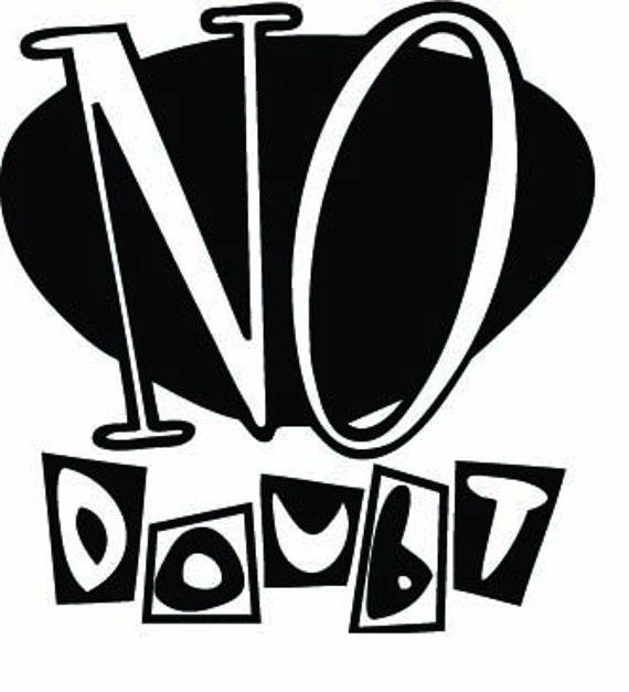 Items similar to Pick Color Old school NO doubt logo Decal Sticker Car ...