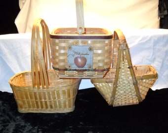 Triangular basket | Etsy