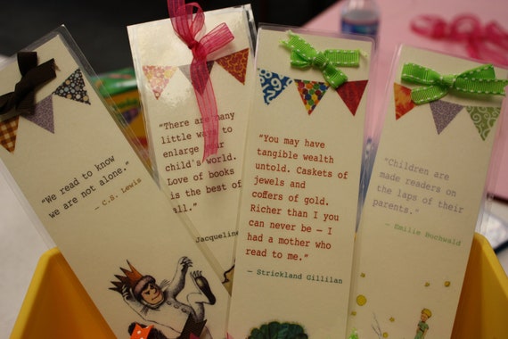 Children's Book Themed Bookmarks