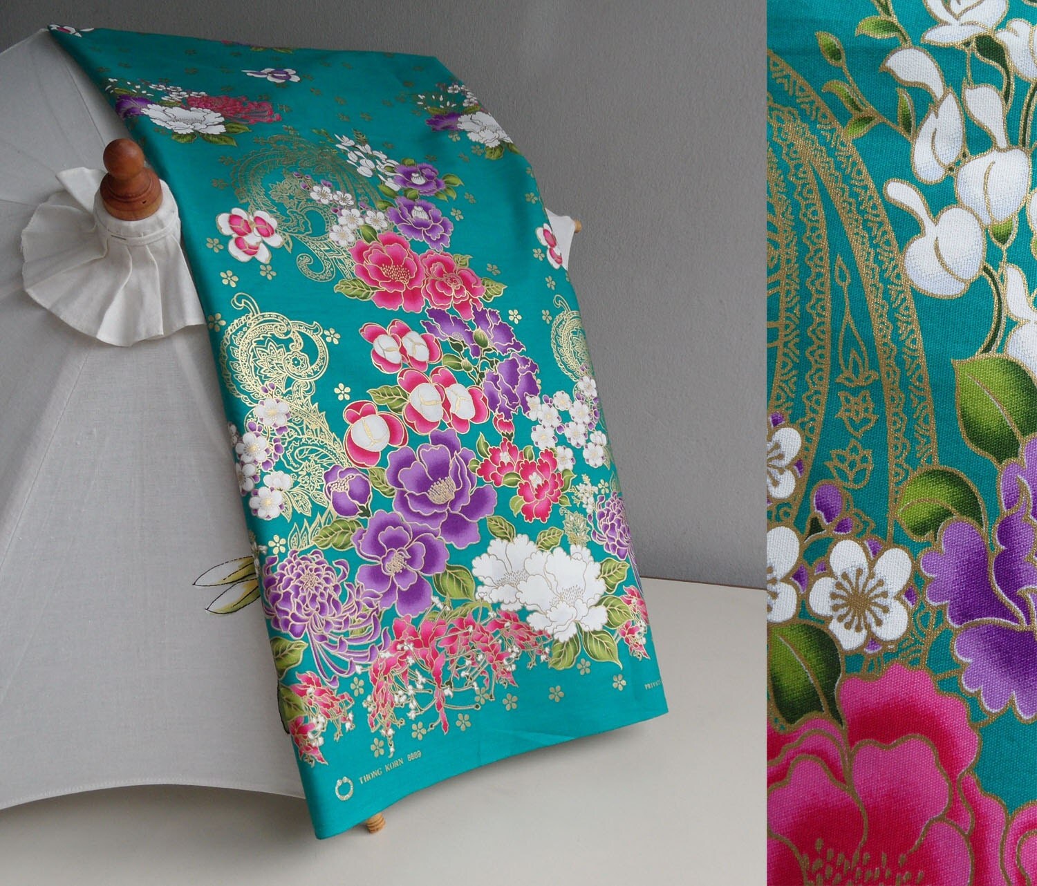 Japanese style fabric kimono fabric cotton oriental fabric