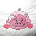 2 or 4 slice small appliance pig toaster cover