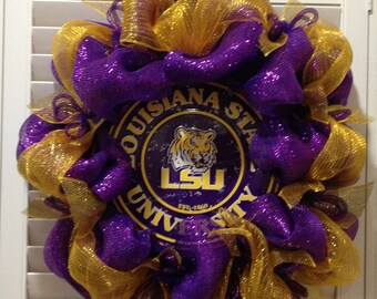 Popular items for lsu decor on Etsy