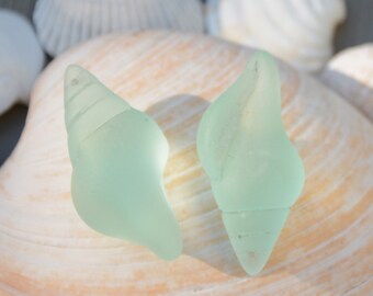 Items similar to NEW Upcycled Bullet Shell with Recycled Sea Glass ...