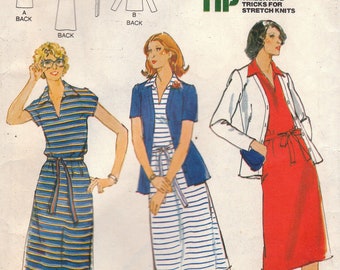 Jacket dress pattern | Etsy