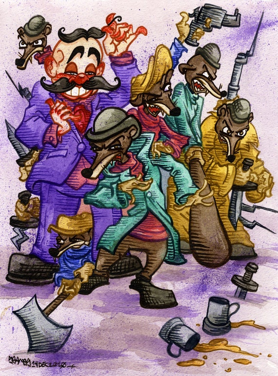 Winky and the Weasels Disney Wind in the Willows Original