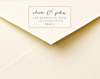 Calligraphy return address labels - printable address labels ...
