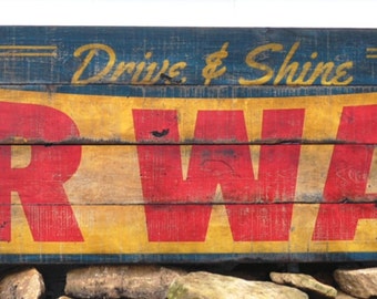 Custom Drugstore Pharmacist Sign Rustic Hand by TheLiztonSignShop