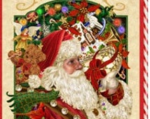 Santa Claus Fabric Panel