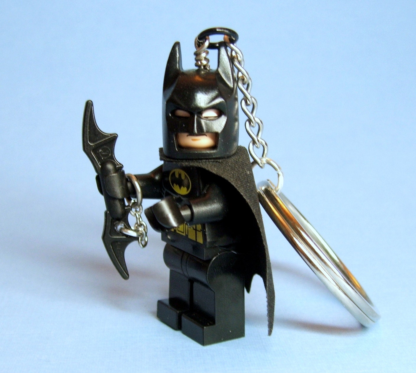 Batman Keychain made from NEW Superhero LEGO r Batman