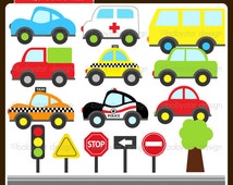 Popular items for cars clipart on Etsy