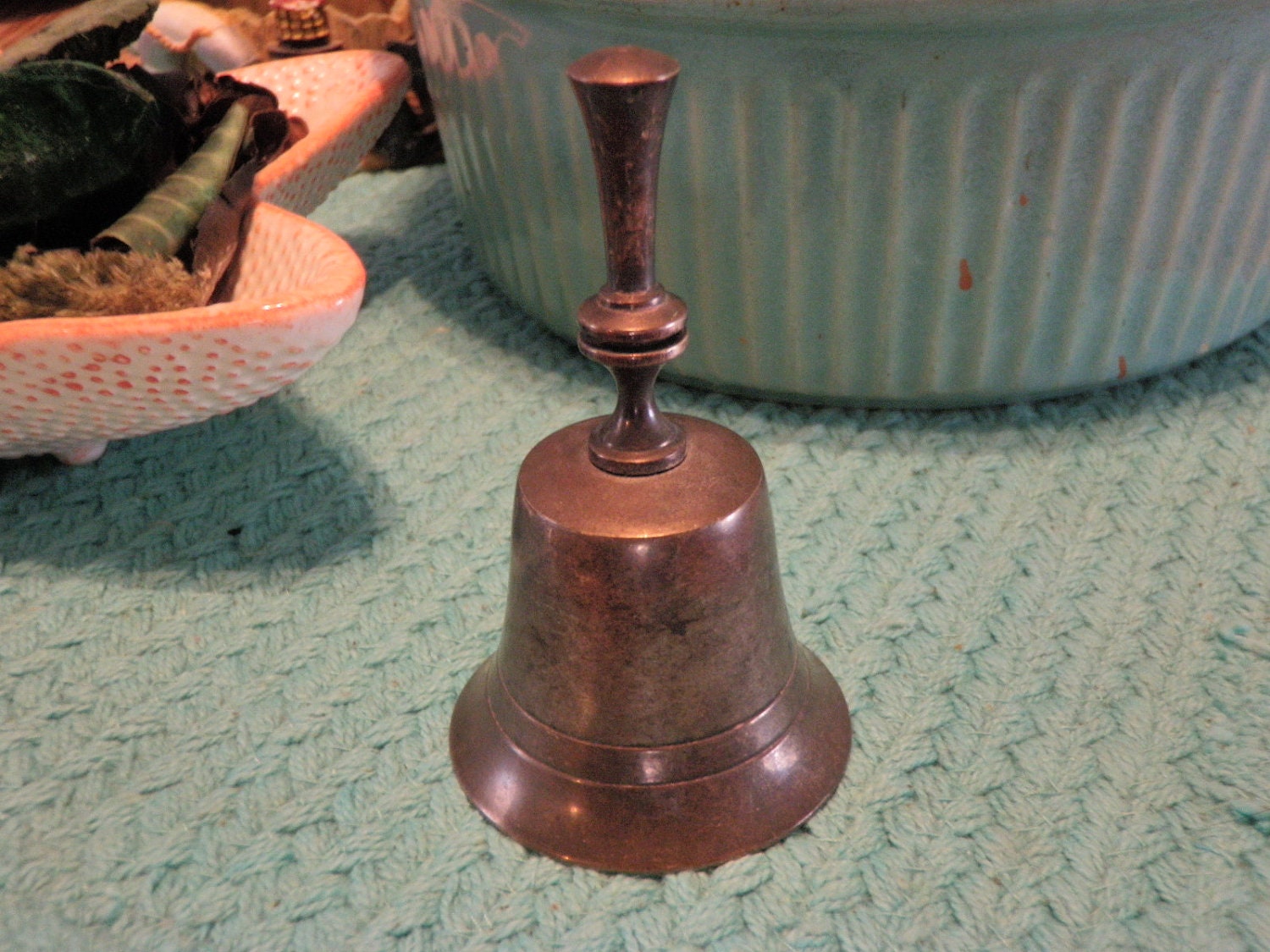 Vintage Silver Plated Dinner Bell