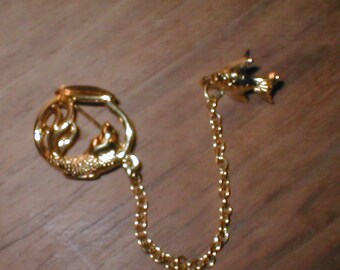 Chatelaine pin | Etsy