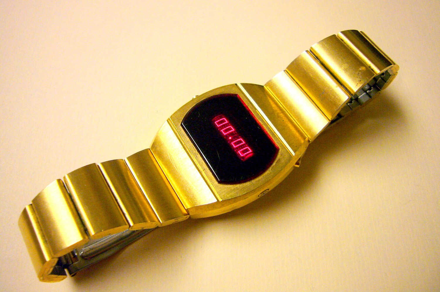 Vintage LED Digital Mercury Time Watch Company of New York
