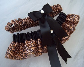 Leopard garter | Etsy