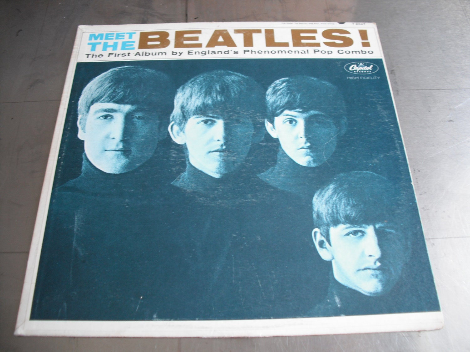 The Beatles Meet The Beatles Capitol Records by oldgregrecords