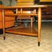 Mid Century Modern Lane triangular end table by GreStuff on Etsy
