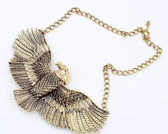 Popular items for eagle necklace on Etsy