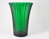 Items similar to Vintage NAPCO Large Green Vase 1161 on Etsy