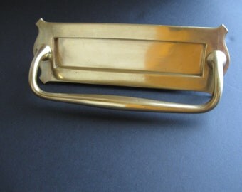 Popular items for brass mail slot on Etsy
