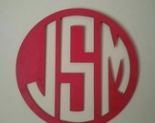 Items similar to 24 inch Circle Monogram on Etsy