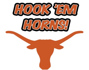 Hook em horns | Etsy