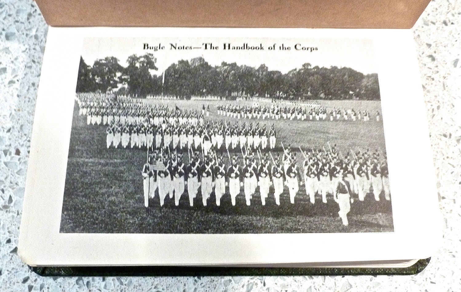 VINTAGE West Point Academy USMA Bugle Notes Book RARE