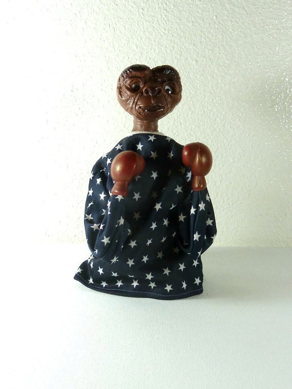 E. T. Vintage Boxing Toy Puppet by reAwesome on Etsy