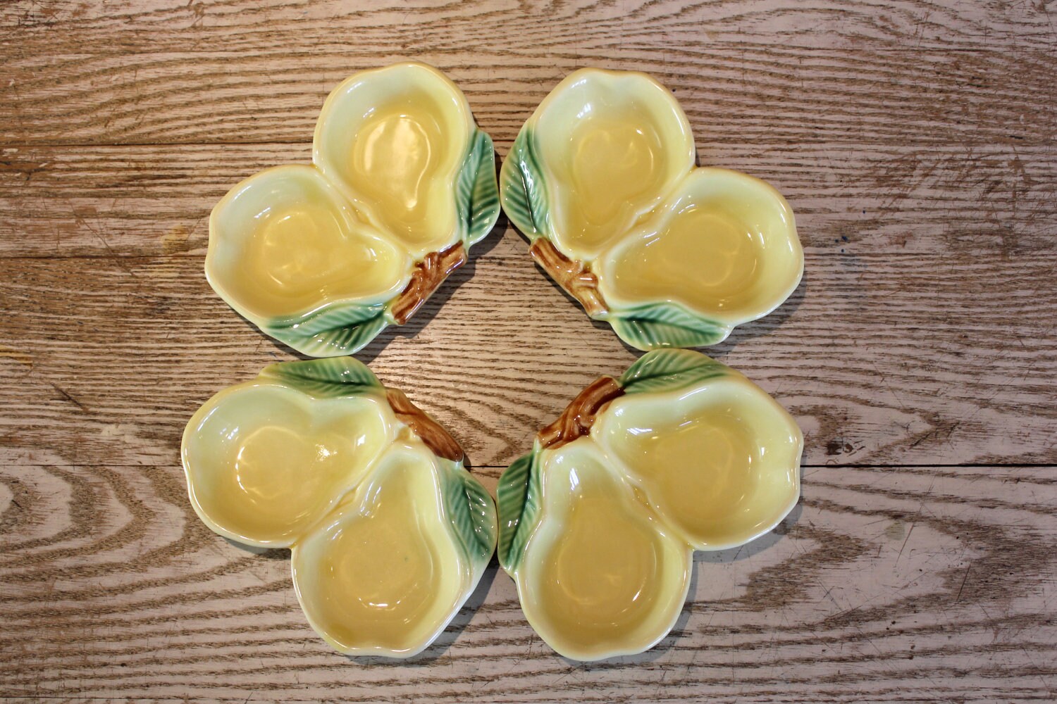 Perfect Pears… Set of 4 Vintage Pear Dishes by Belmar of California ...