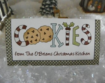 Cookie bag toppers | Etsy