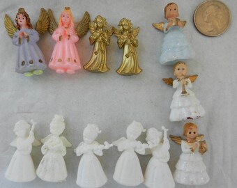 Plastic angels | Etsy