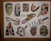 Jason Voorhees Tattoo Flash
