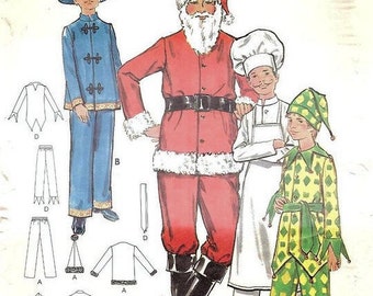 Santa suit pattern | Etsy