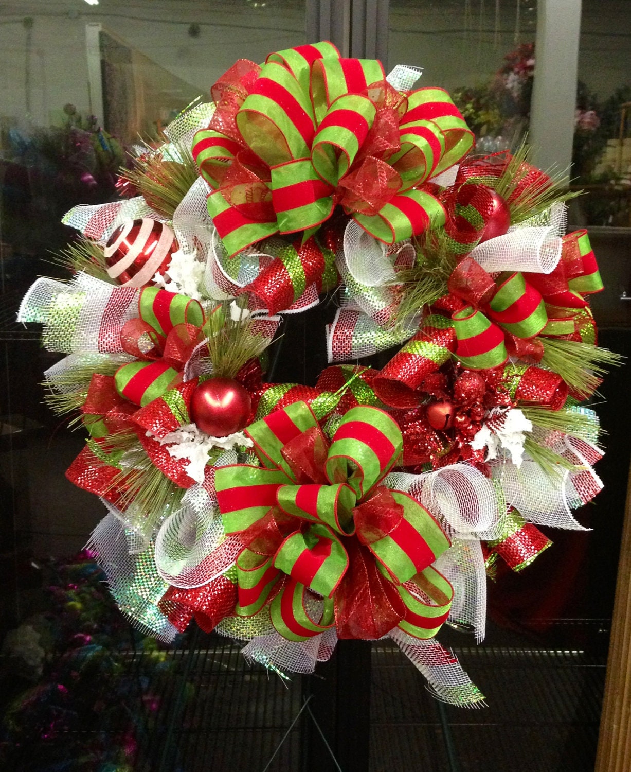 Christmas Wreath By Williamsfloral On Etsy