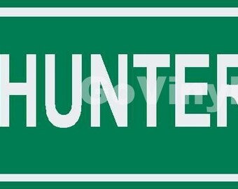 Custom Personalized Street / Road Name Sign. Choice of