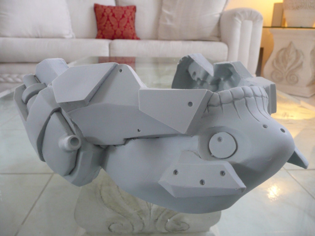 Metal Gear Rising Revengance Raiden mask by WreckdStudios on Etsy