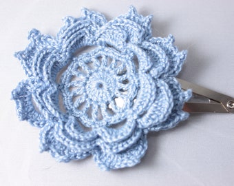 Periwinkle hair pin | Etsy