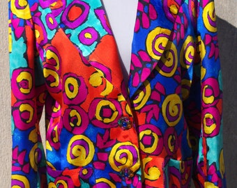 Popular items for funky blazer on Etsy