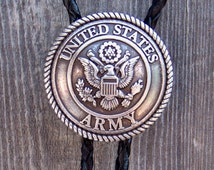 Unique army bolo tie related items | Etsy