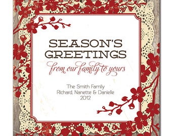 Popular items for rustic holiday cards on Etsy