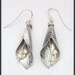 LILIES and PEARLS Handforged Pewter Calla Lily and