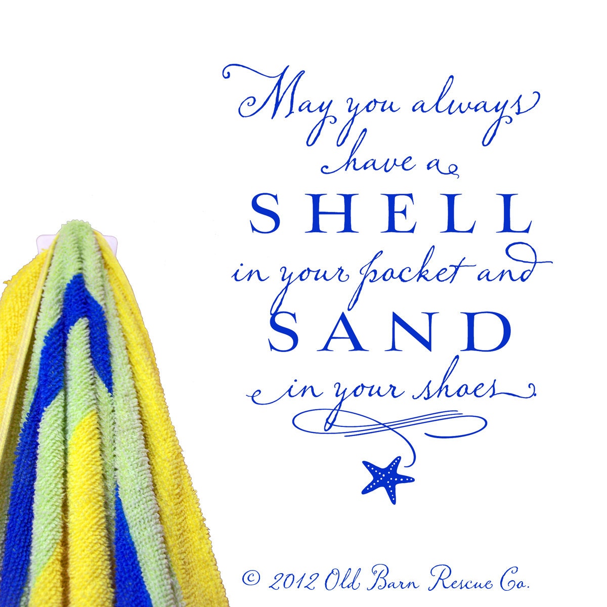 May you always have a shell in your pocket by OldBarnRescueCompany