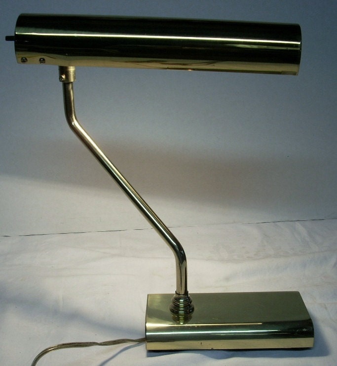 Mid Century Modern Brass Desk Lamp – Haute Juice