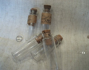 Vintage Glass Vials