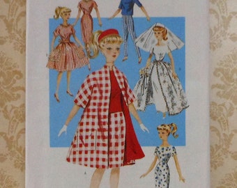 18 Magic Attic Club Doll Clothes Sewing Pattern by latenightcoffee