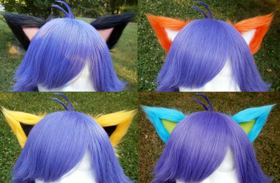 Made to Order Custom Clip on Cat Ears